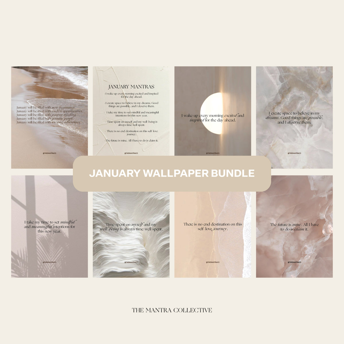 FREE January Digital Wallpaper Bundle for Tablet + Phone – THE MANTRA CO.