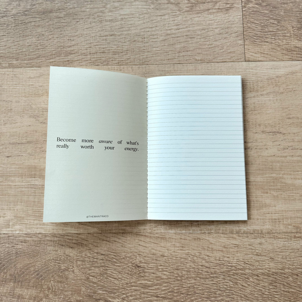 Mind & Soul Thin Journal – THE MANTRA CO.